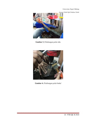 2. laporan sambungan plat simpul baja fix | DOC