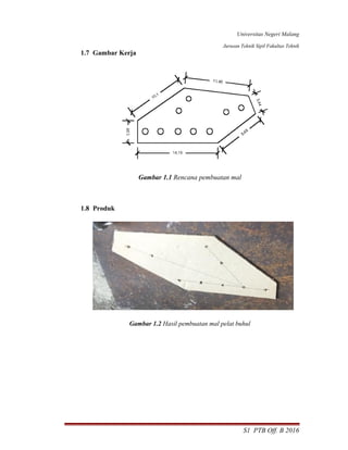 2. laporan sambungan plat simpul baja fix | DOC