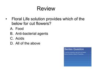 2 18 conditioning & botany | PPT