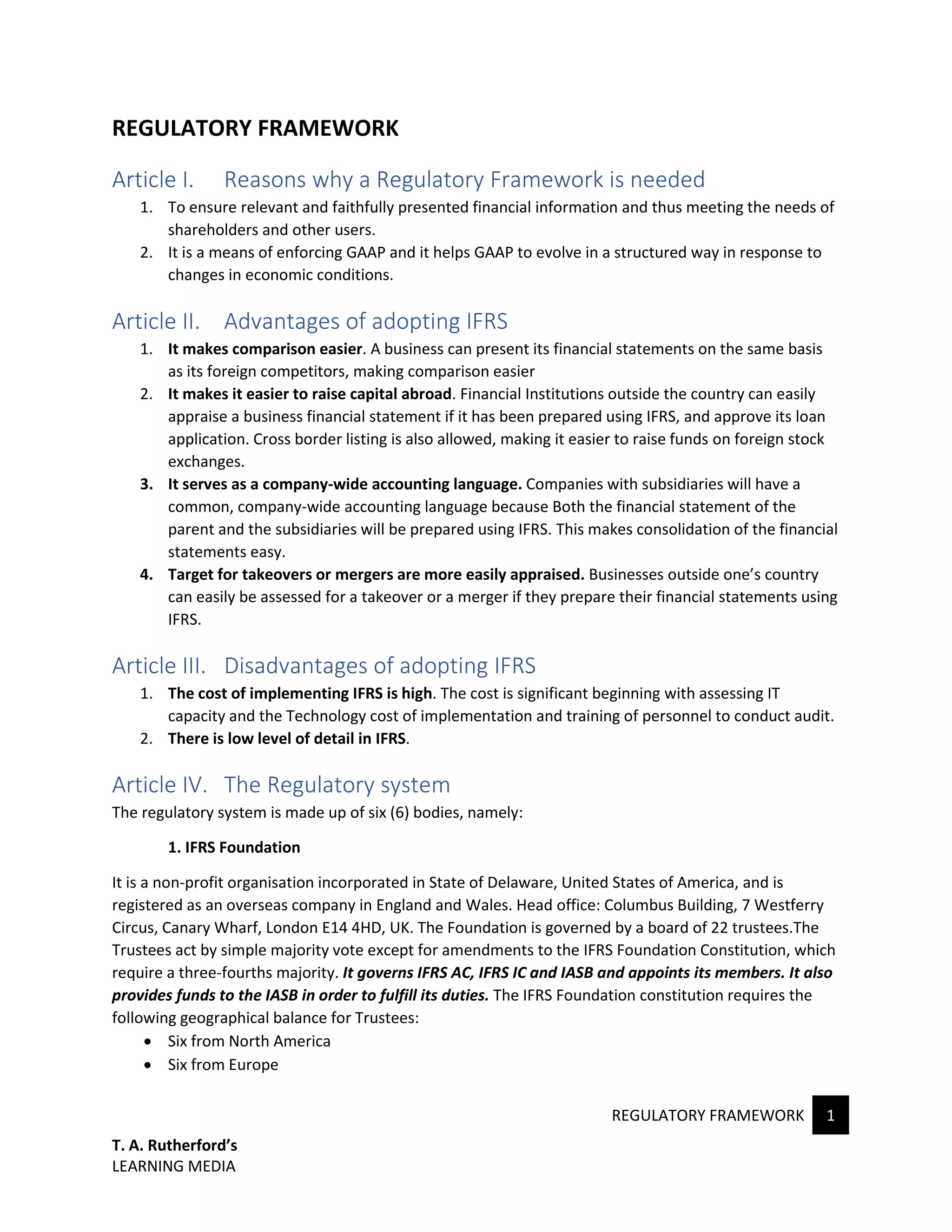 2. regulatory framework | PDF