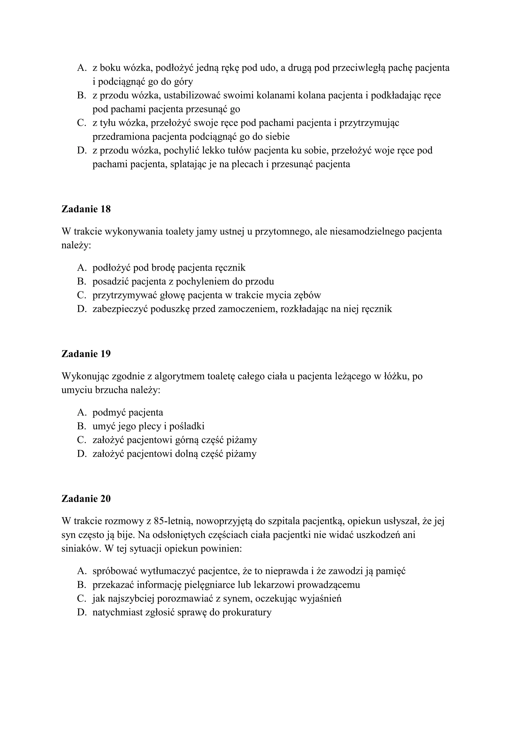 2 1 opiekun medyczny | PDF