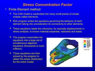 stress concentration | PPT