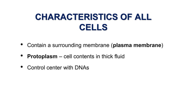 Cell Structure and Function | PPTX