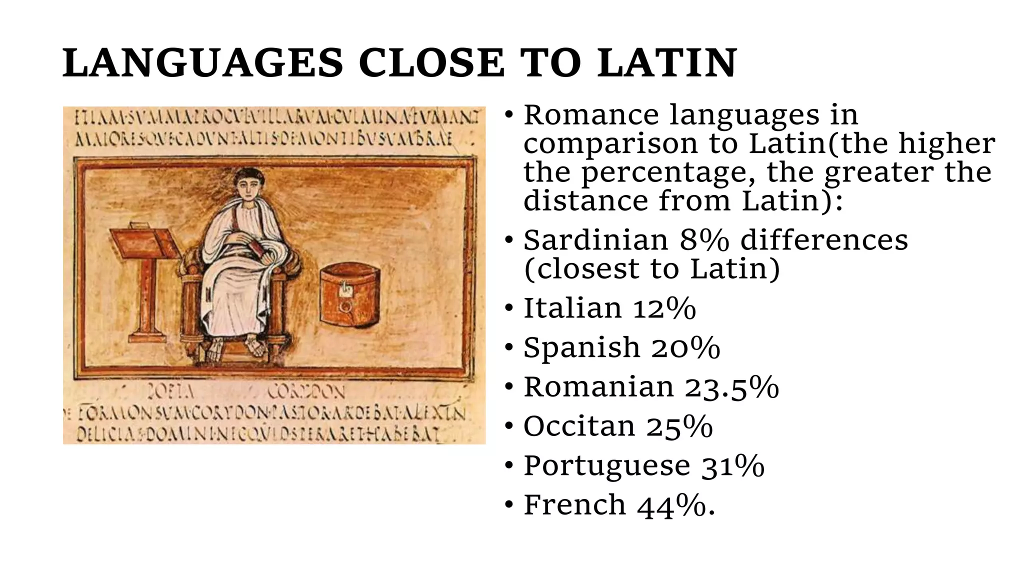 LATIN - THE SPREAD OF LATIN | PPT
