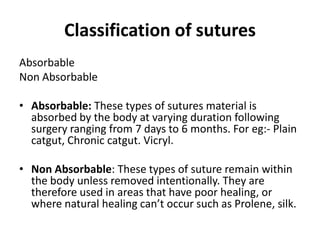 2.2. sutures & needles | PDF