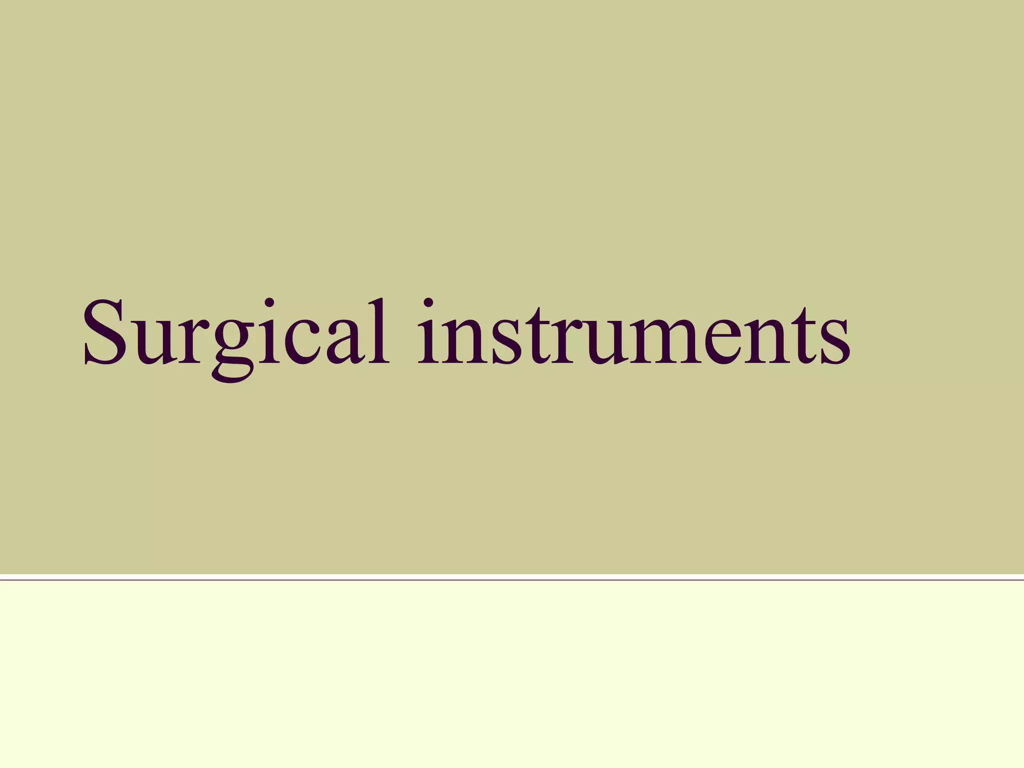 2.1. surgical instruments | PDF