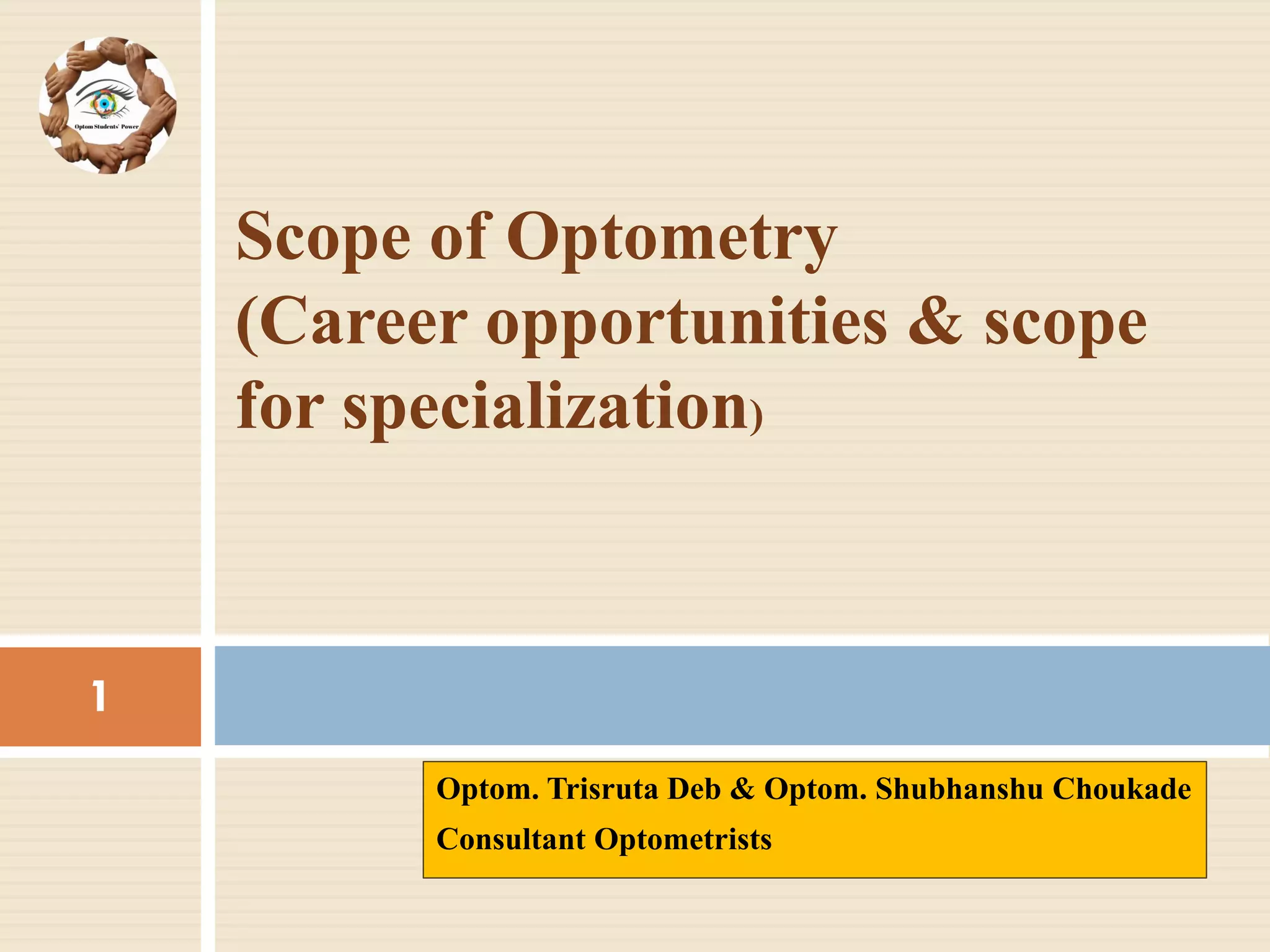 2. Scope of Optometry (career opportunities and scope for ...