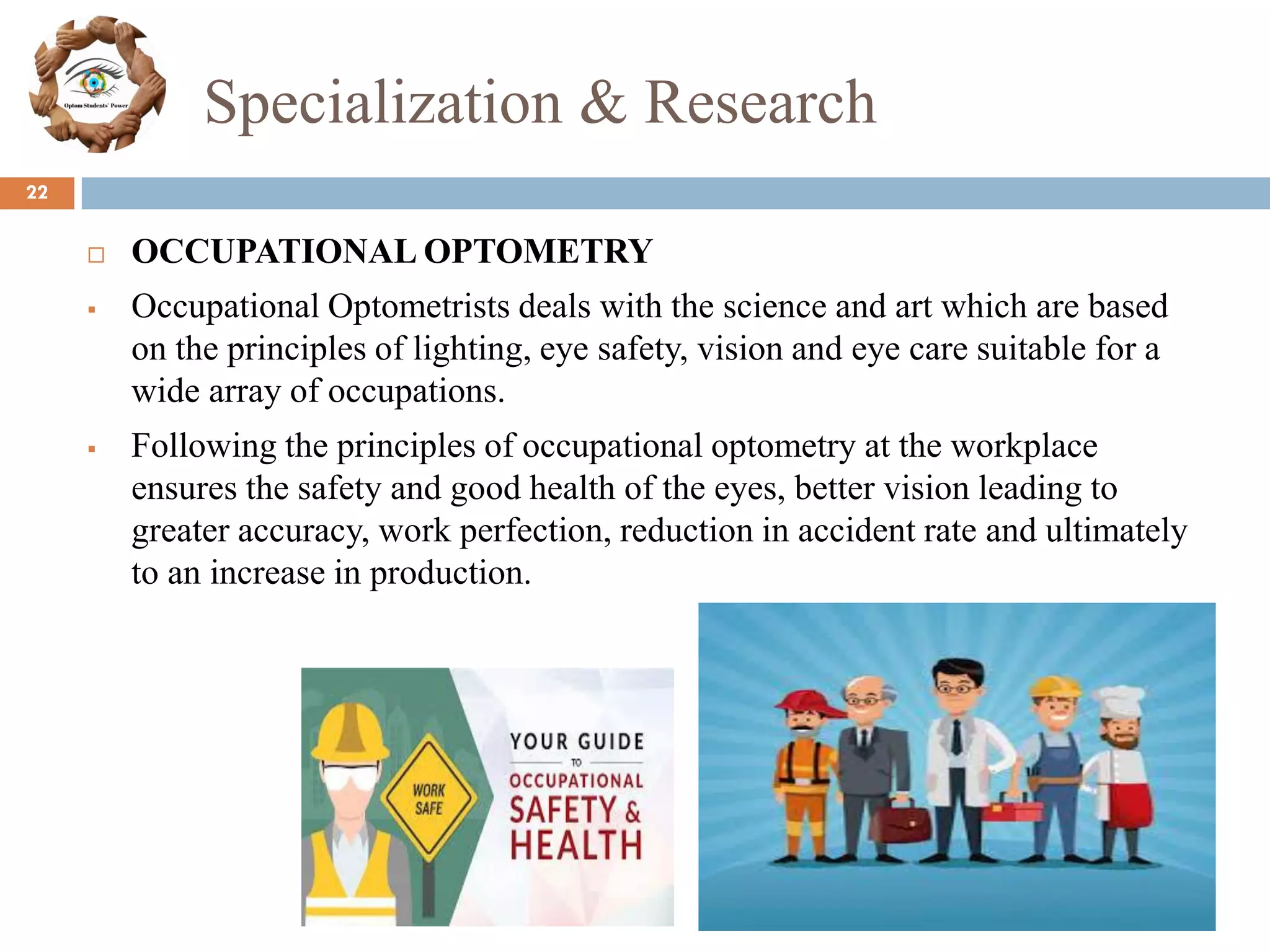 2. Scope of Optometry (career opportunities and scope for specialization in India) | PDF