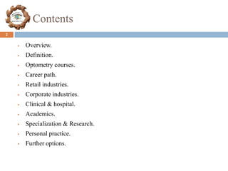 2. Scope of Optometry (career opportunities and scope for ...
