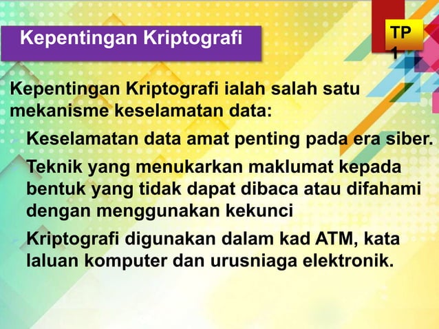 2.1 Kriptografi- ASK Form 3 | PPTX