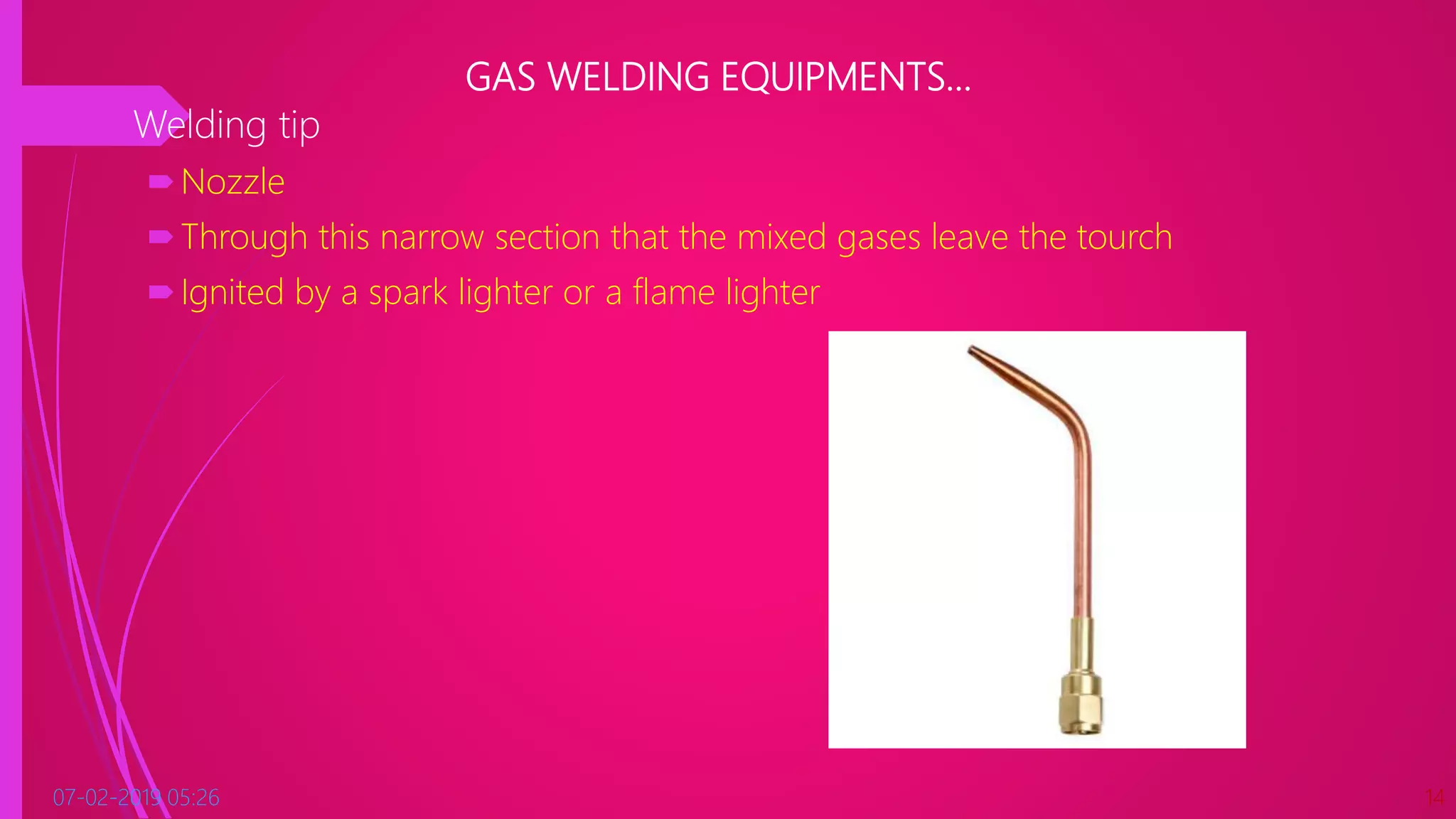 Oxy fuel gas welding | PPTX