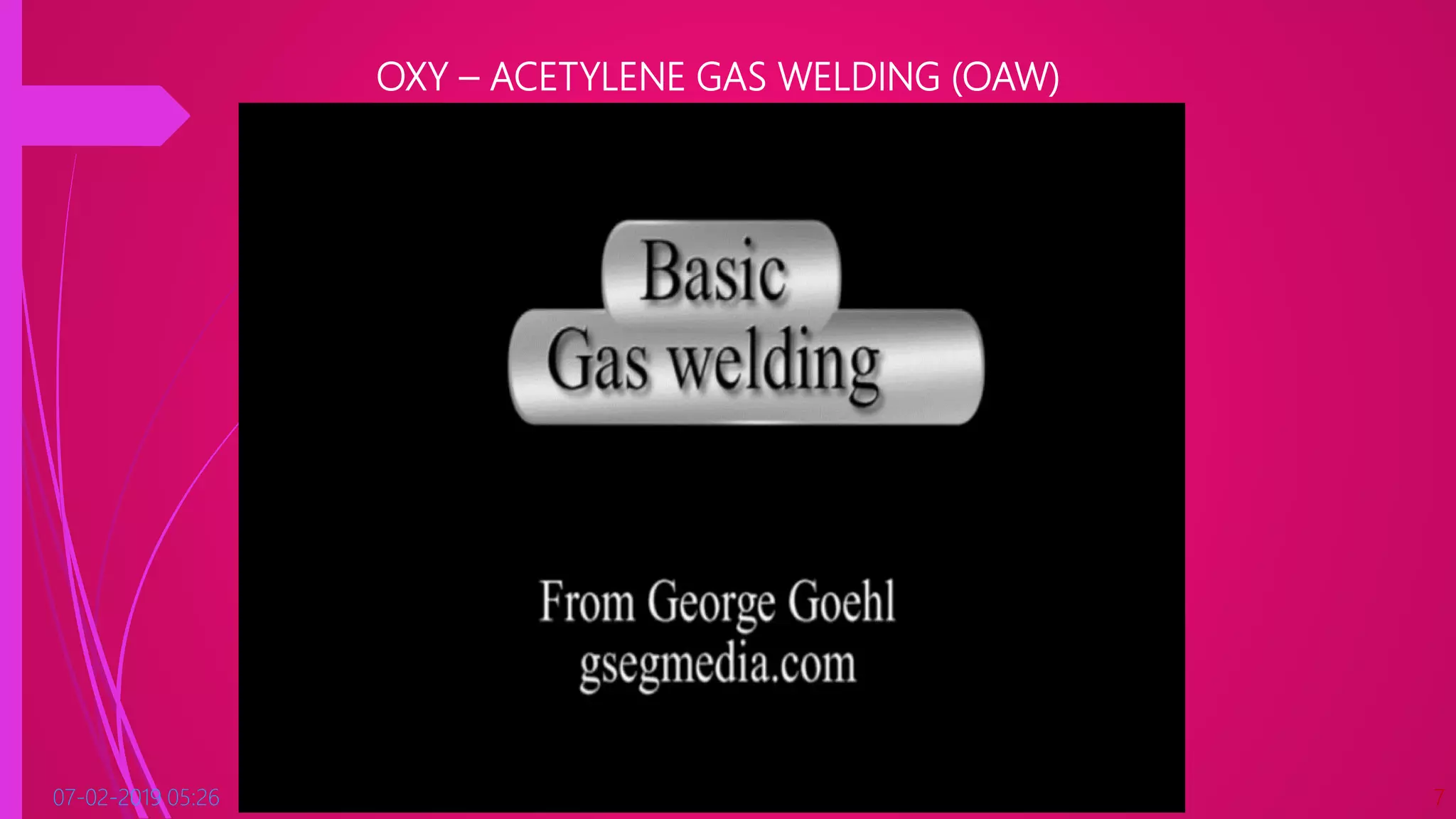 Oxy fuel gas welding | PPTX
