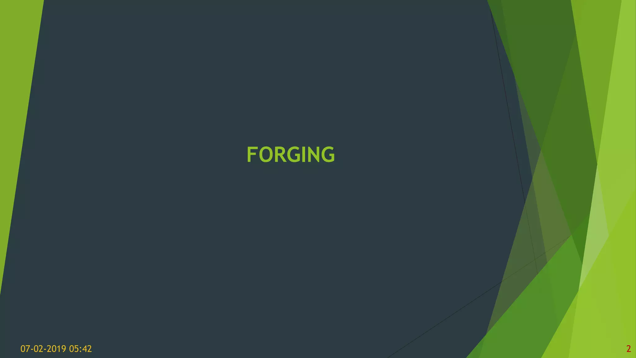 Forging | PPTX