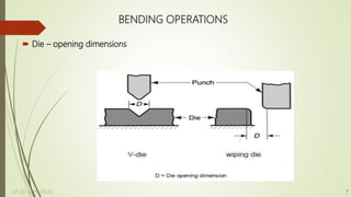 Bending and drawing | PPTX