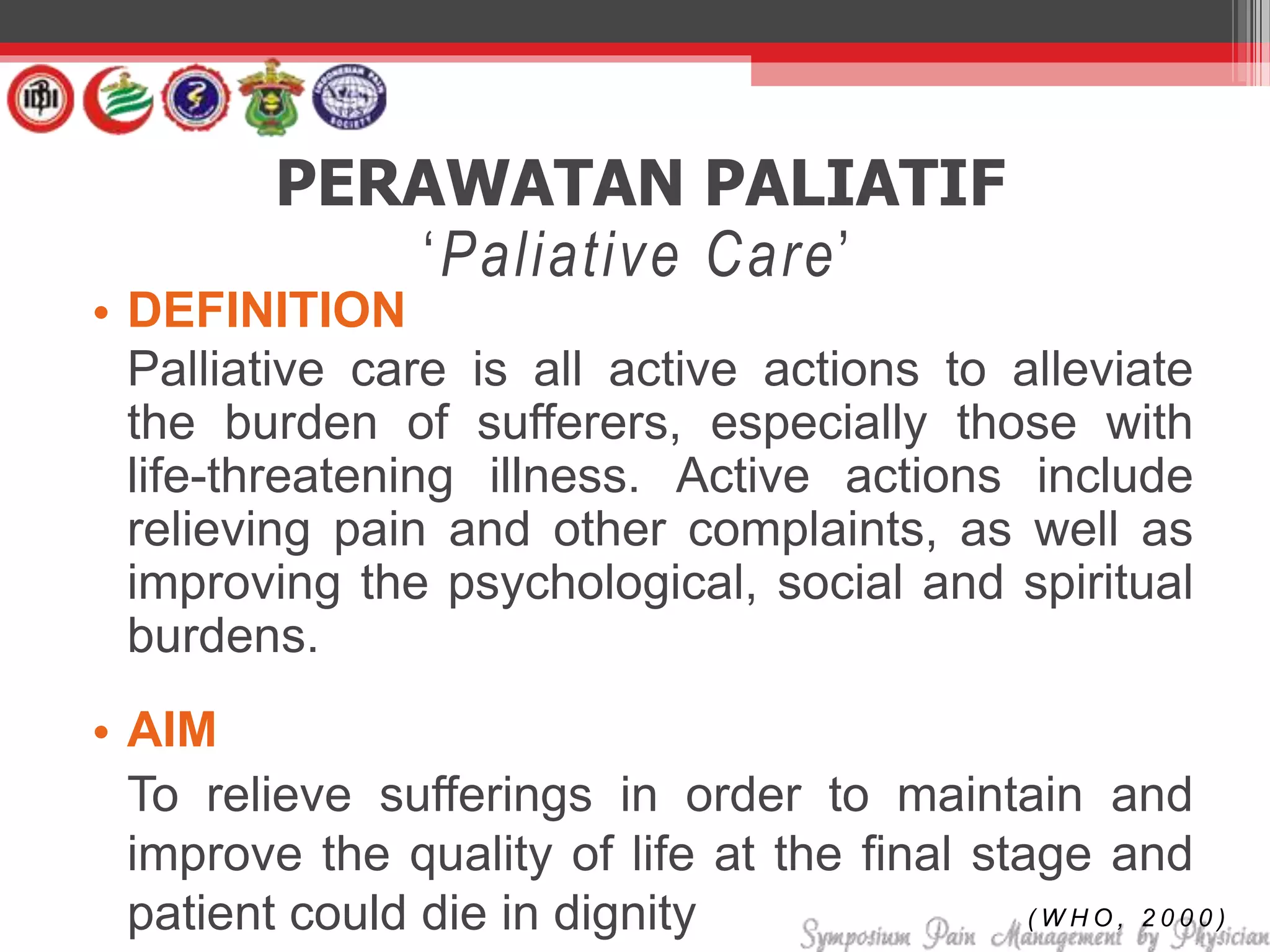 Palliative care concept | PPTX