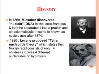 DNA strcture and function | PPTX