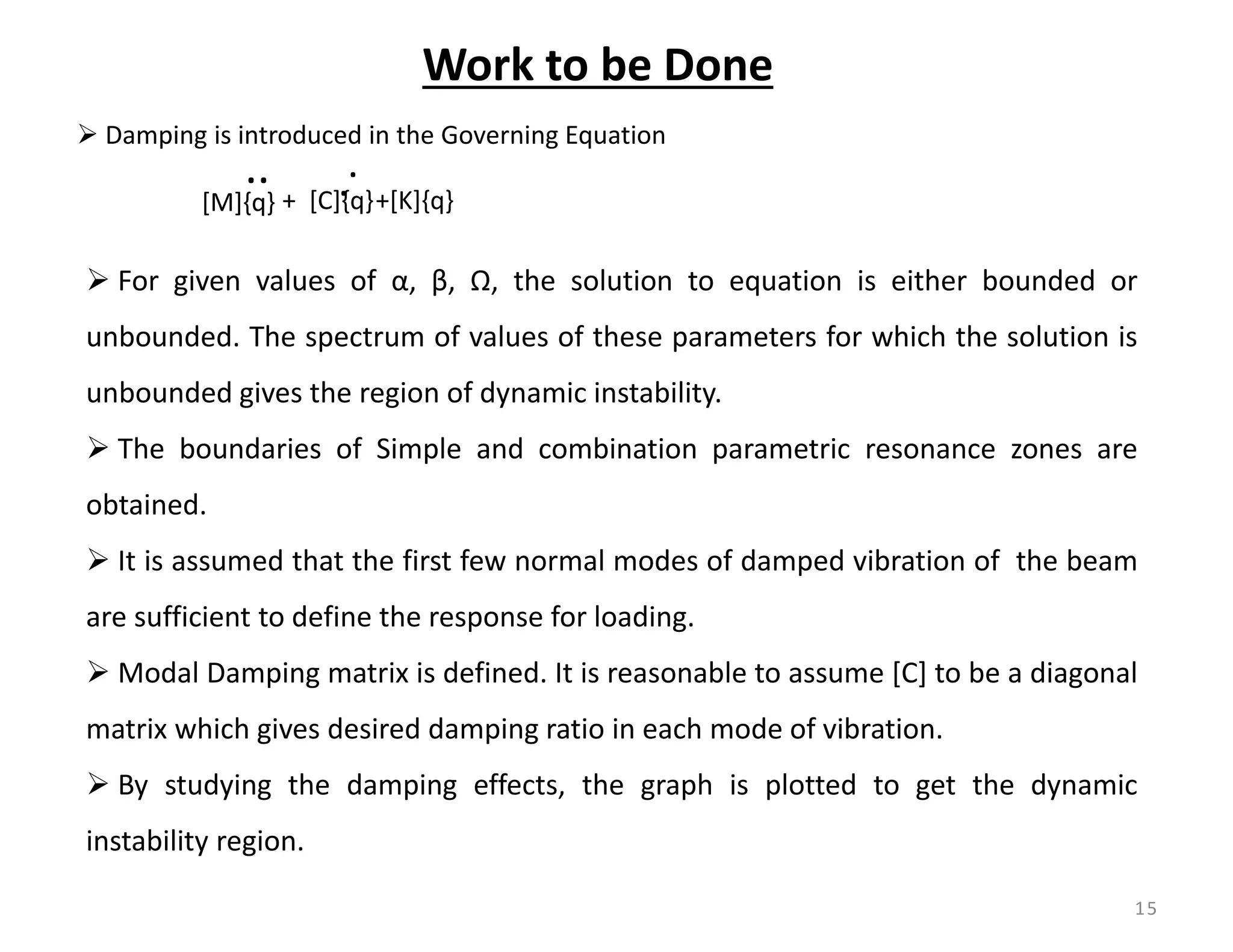 2.Dynamic stability of beams with damping under periodic loads | PPT
