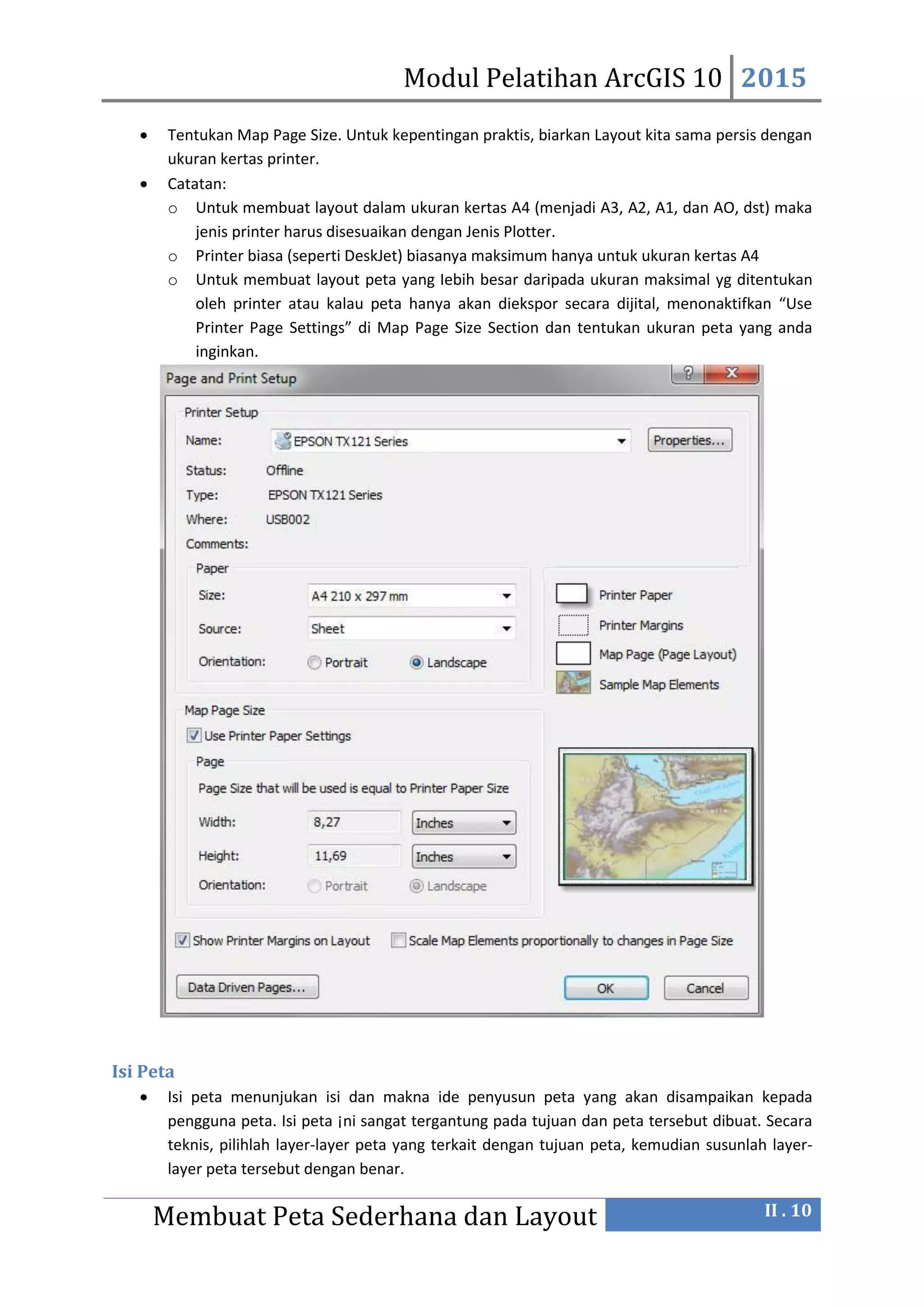 Membuat Layout Peta | PDF