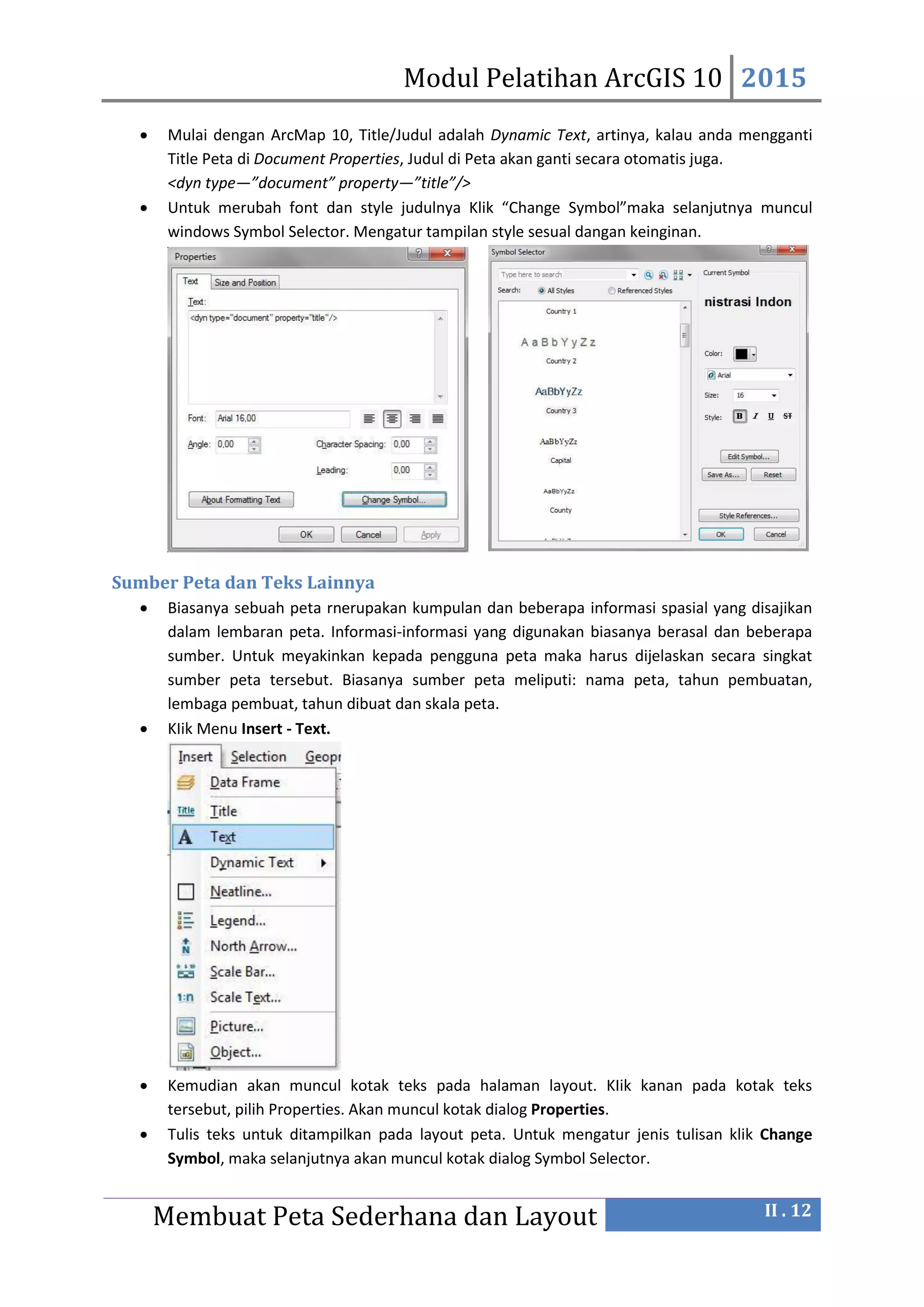 Membuat Layout Peta | PDF