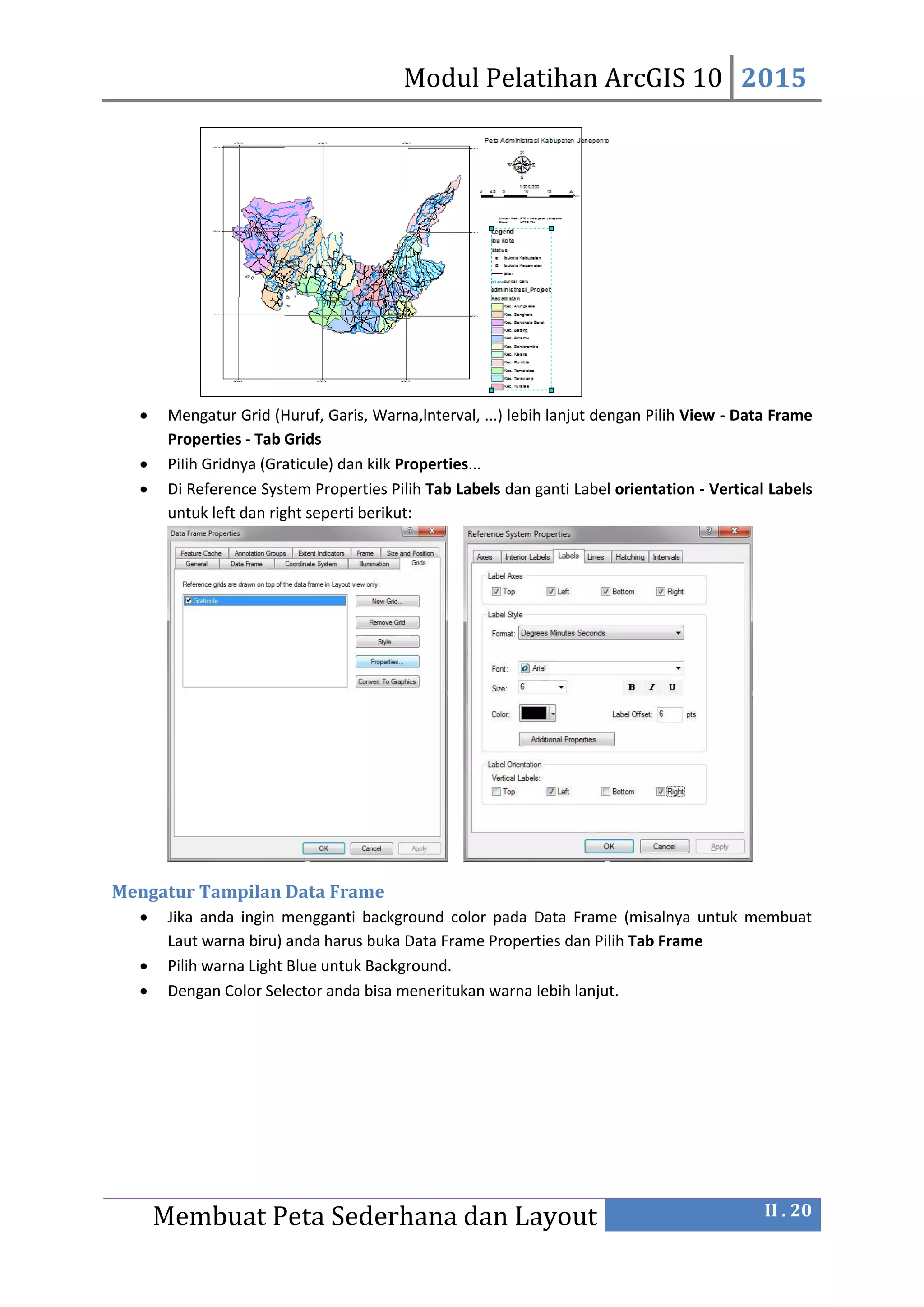 Membuat Layout Peta | PDF