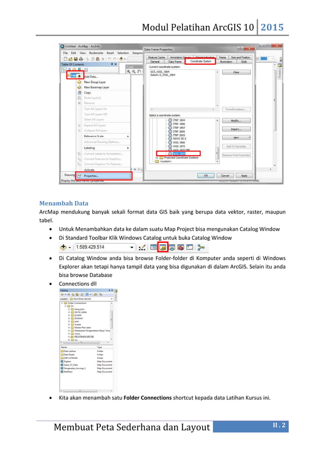 Membuat Layout Peta | PDF