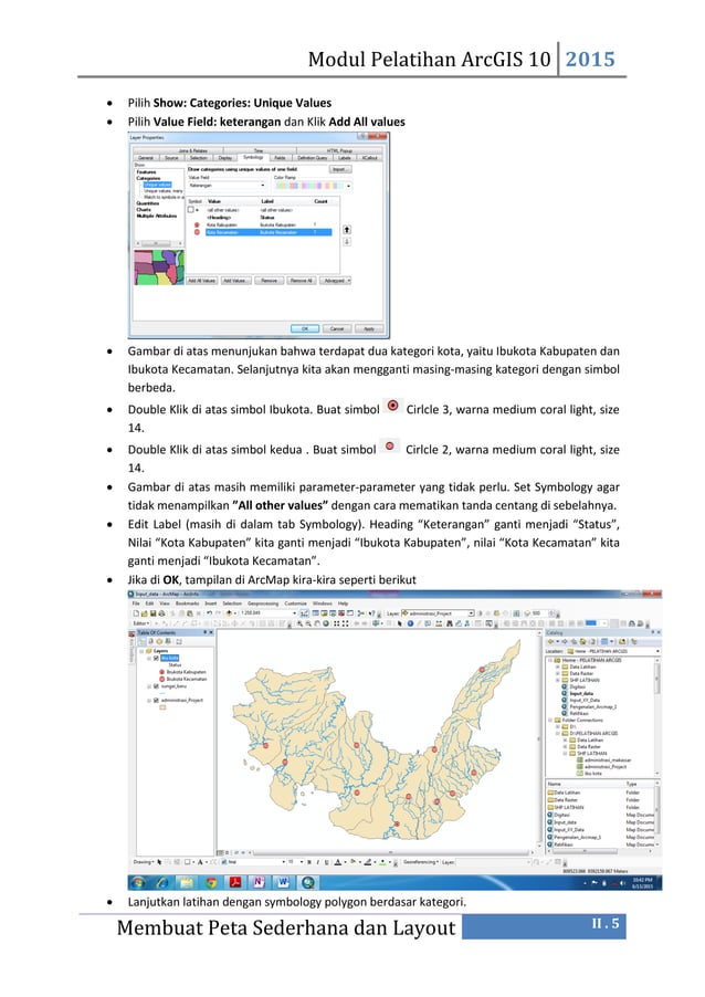 Membuat Layout Peta | PDF