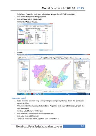 Membuat Layout Peta | PDF