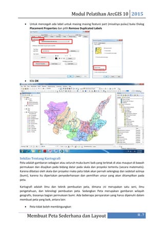 Membuat Layout Peta | PDF