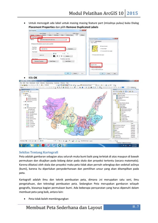 Membuat Layout Peta | PDF