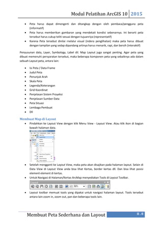 Membuat Layout Peta | PDF