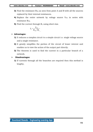 2. d. c. circits | PDF | Computer Networking | Computing