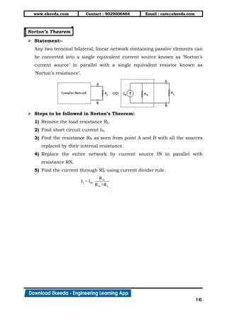 2. d. c. circits | PDF | Computer Networking | Computing
