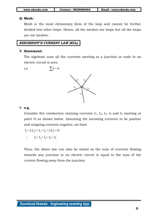 2. d. c. circits | PDF | Computer Networking | Computing