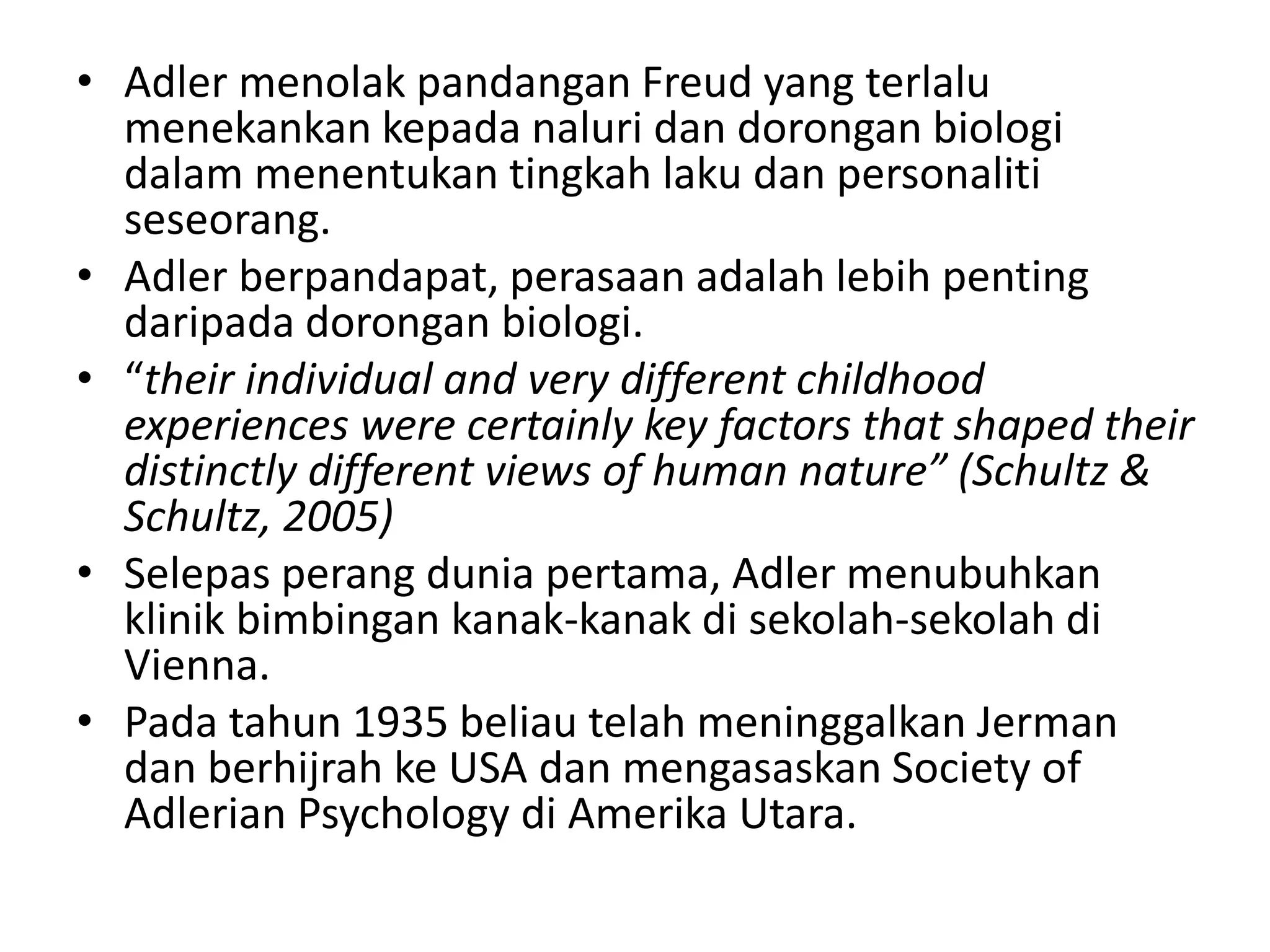 terapi adlerian/ psikologi individu | PPTX