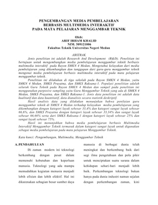 2. jurnal arif irham_khalid | PDF
