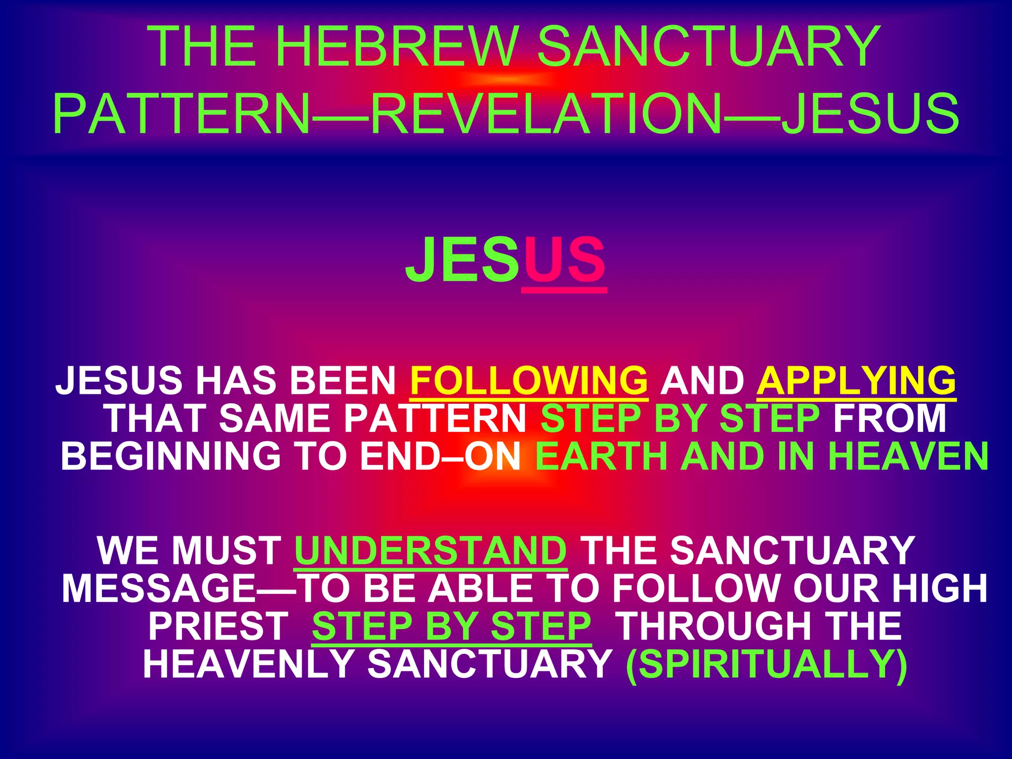 2. the hebrew sanctuary | PDF