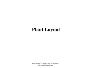 2.plant loyout patterns | PPT