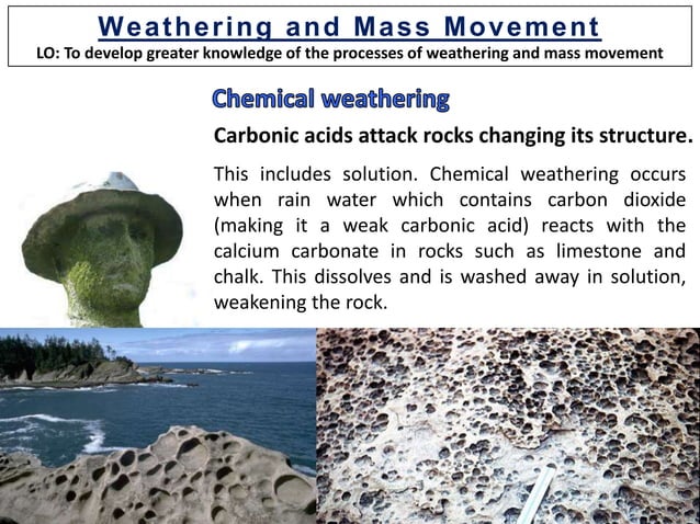 2. weathering and mass movement | PPTX | Geology | Science