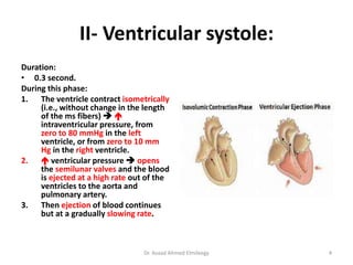 2. cardiac cycle and heart rate (dental) | PPTX