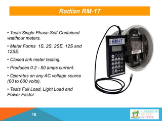 Fundamentals of Field Testing Meters | PPTX