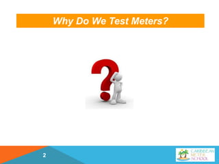 Fundamentals of Field Testing Meters | PPTX