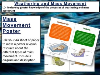 2. Weathering and mass movement | PPTX