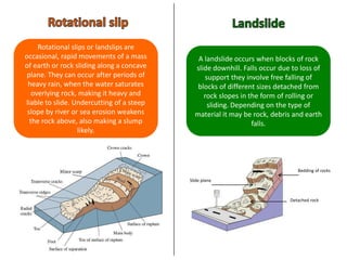 2. Weathering and mass movement | PPT