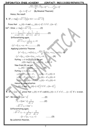 2. successive differentiation | PDF