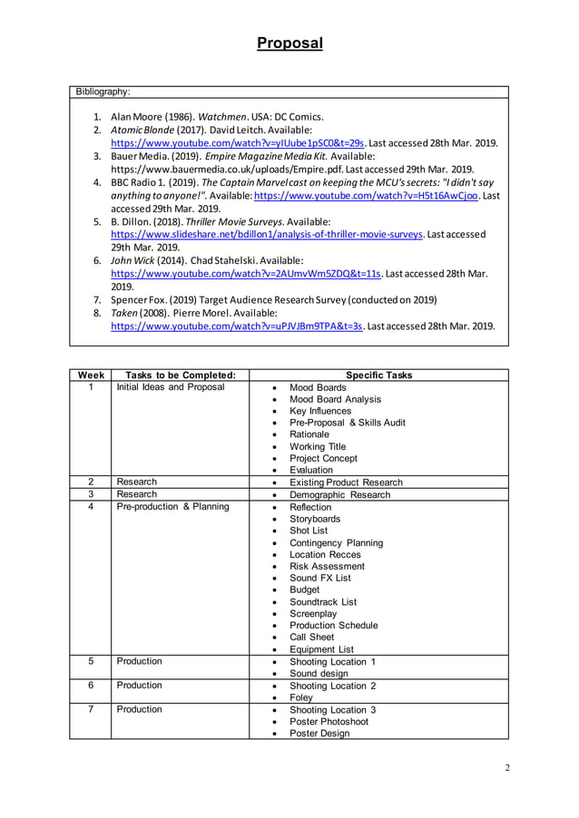 2. fmp proposal | PDF