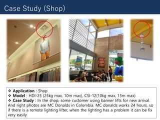 All about REEL TECH's Remote Lighting Lifter (Various Installation ...