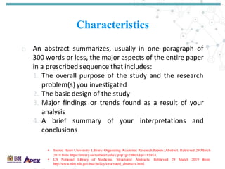 Scientific Writing Series: Title, Abstract, and Keywords | PDF | Science