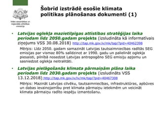 Atjaunojamie energoresursi kā viens no risinājumiem SEG mērķu ...