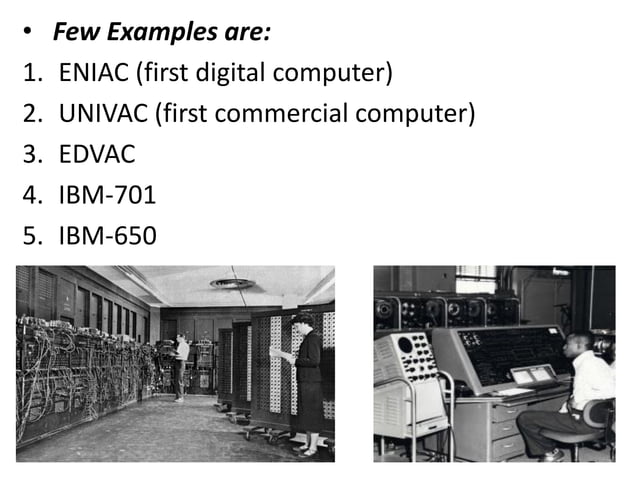 Generations of computer | PDF | Computing | Technology & Computing