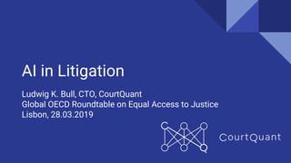 AI in litigation, Ludwing Bull | PDF